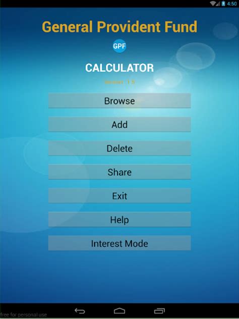 Gpf Calculator Apk For Android Download