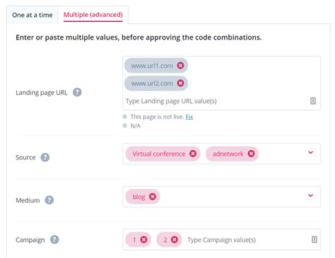 How To Create Multiple Campaign Codes And Links Quickly Uplifter Limited