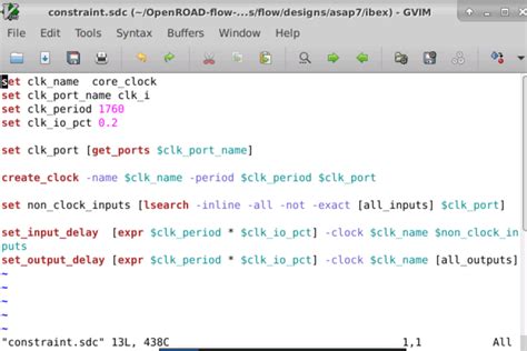 github inderjit303 openroad 7nm pd ibex openroad s scripts