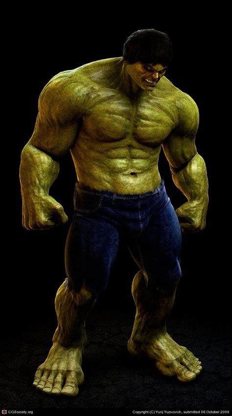 Hulk Fan Art The Hulk By Yurij Yuzvovich The 5 StÅr