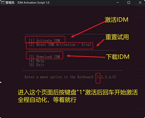 安装激活