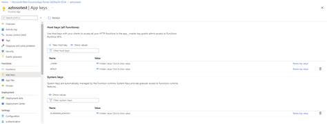 Azure Function Keys What Are Those And How To Access Them