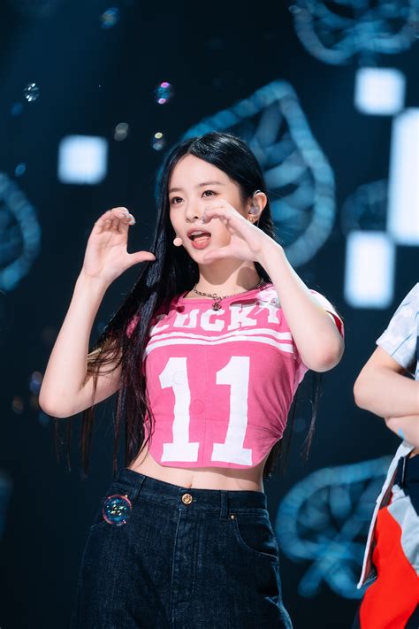 220807 Newjeans Hanni Attention At Inkigayo Kpopping