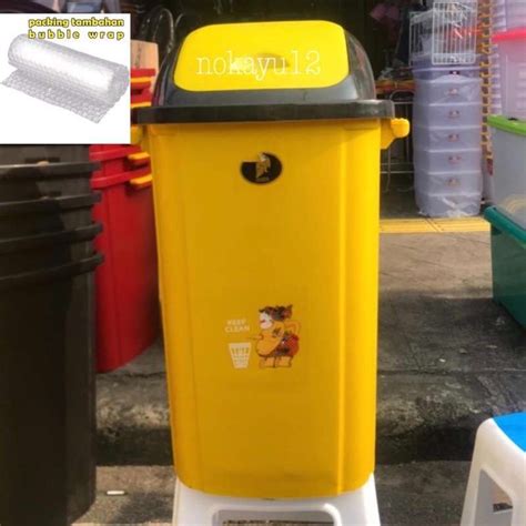 Promo AS TAIWAN Tempat Sampah 60 Liter Sparta Semar Tempat Sampah