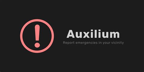 GitHub Overthq Auxilium Emergency Reporting App