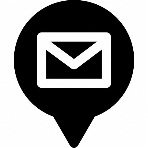 Letter Mail Marker Pin Post Post Office Icon Download On Iconfinder