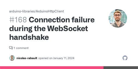 Connection Failure During The WebSocket Handshake Issue 168