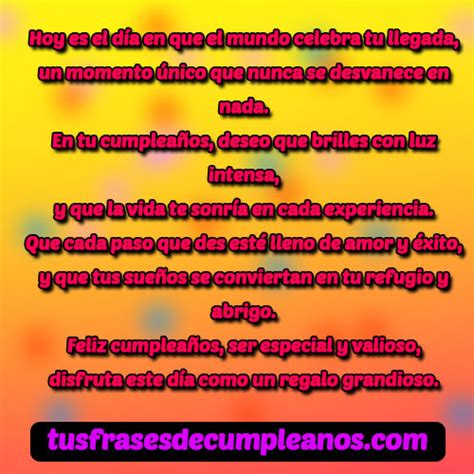Poemas De Cumplea Os Hermosos Los Mejores En Aqu
