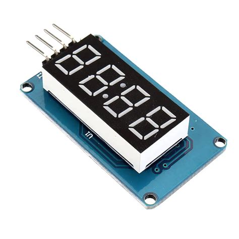 TM Bits Digital LED Display Module Segment Inch Anode Tube Four Serial Driver Board