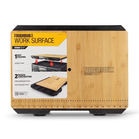Toughbuilt Stacktech Wood Work Surface Tb B1 A 10 At