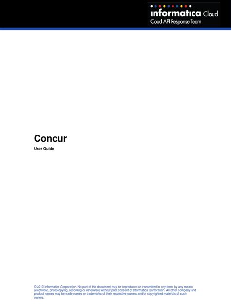 Concur Connector User Guide Pdf Cloud Computing Application