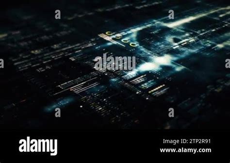 Advanced Data Matrix Simulation Ui With Cutting Edge Digital Environment With A Dynamic And