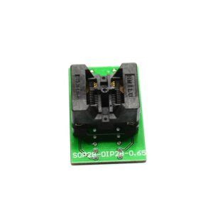 Comprar Adaptador Eprom ZIF Tssop8 Dip8 Ssop8 0 65mm Tssop 169mil