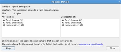Pointer Error Detection And Validity Checking — Linaro Forge 2412 Documentation