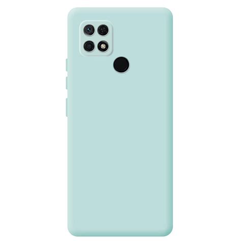 Capa Xiaomi Redmi 10a Soft Silky Verde Água Copertini