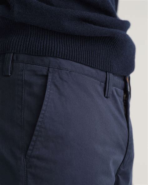 Hallden Slim Fit Twill Chinos Gant
