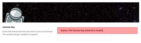 Hardcoded License Key Always Returns Key Entered Is Invalid On Multisite Subsites · Issue