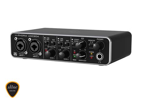 Behringer Umc204hd Usb Audio Interface Shine Music Rental