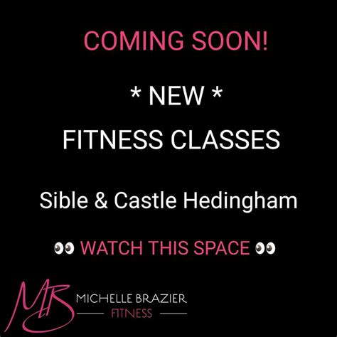 🔜 Full Details To Follow Michelle Brazier Fitness
