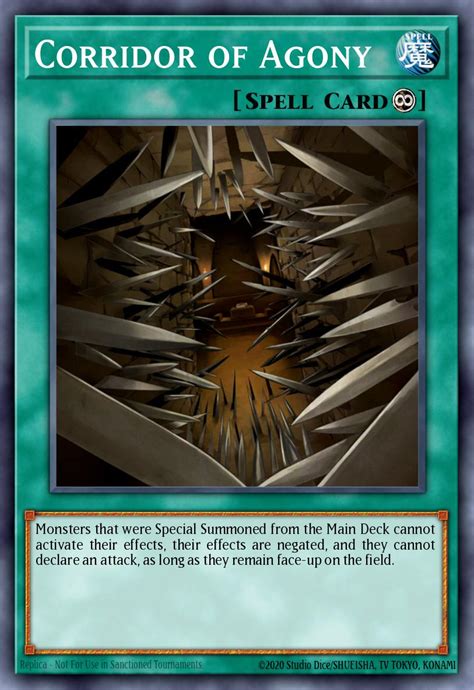 Corridor Of Agony Yu Gi Oh Card Database YGOPRODeck