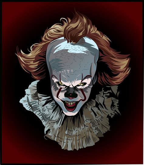 Vector Portraid Horror Movie Art Movie Art Art
