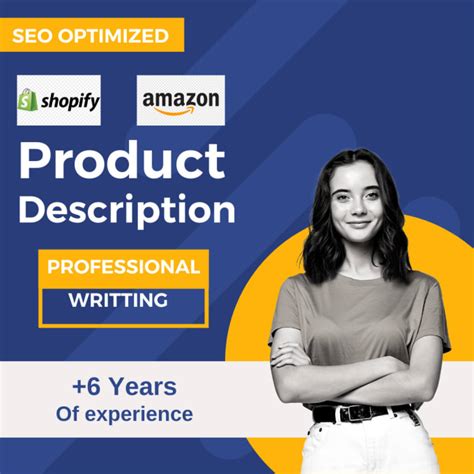 Write product description for amazon and shopify by Gmerino | Fiverr