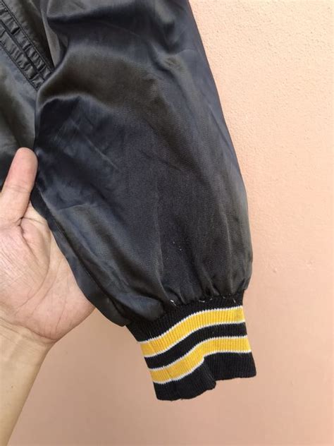 Vintage Yukon Aboriginal Sport Circle World Football Satin Varsity