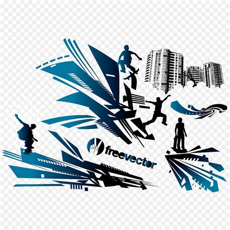 建筑和滑滑板的人PNG图片素材下载 图片编号ynzlmjpd 免抠素材网
