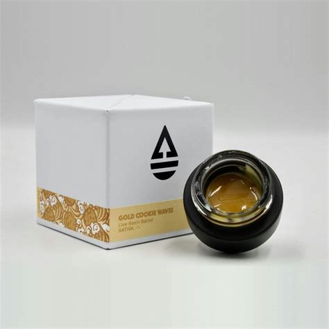 Gold Cookie Waves Live Resin Batter 35g Sativa Fresh Coast