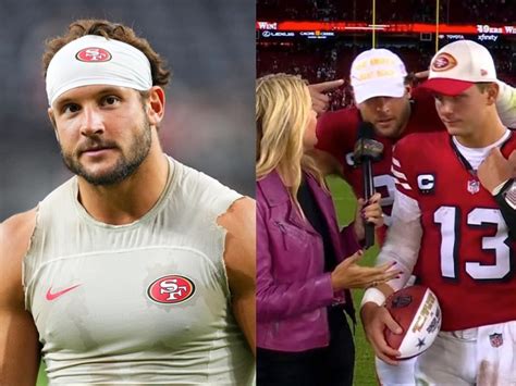 Nfl Star Nick Bosa Crashes Teammates Post Game Interview To Declare