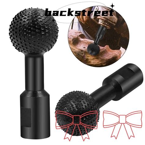 Backstageeet Ball Gouge เครื่องบดมุมงานไม้ Diy เครื่องมือแกนรูปหัวเจียร