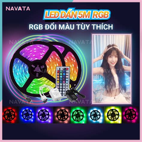 Rgb Led String Light Specializing In Video Recording 5m Long Color Changing Type Decorative