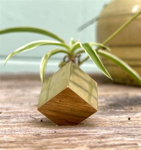 Hq Self Standing 3d Pyrite Cube Etsy