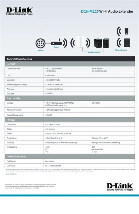 D Link Dch M225 Wi Fi Audio Extender At ₹ 1850 Piece Wifi Range
