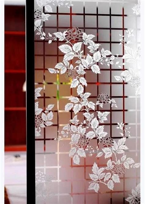 Etching Glass Design At Rs 600sq Ft In Kolkata Id 2853482420133