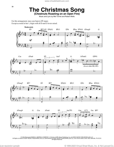 The Christmas Song Chestnuts Roasting On An Open Fire Arr Maeve