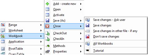 Close An Excel Workbook In Vba