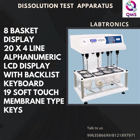 Dissolution Test Apparatus At Rs 170000 Dissolution Apparatus In
