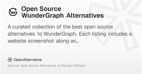 Best Open Source Wundergraph Alternatives 2025