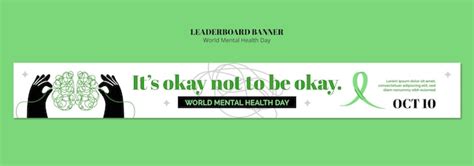 World Mental Health Day Banner Images Free Download On Freepik