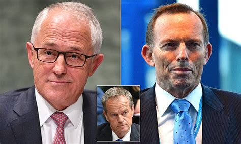 Malcolm Turnbull Now Less Popular That Tony Abbott Daily Mail Online