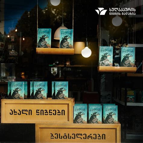 სულაკაურის გამომცემლობა მომდევნო დღეების განმავლობაში ჩვენი წიგნის მაღაზიების ვიტრინებში