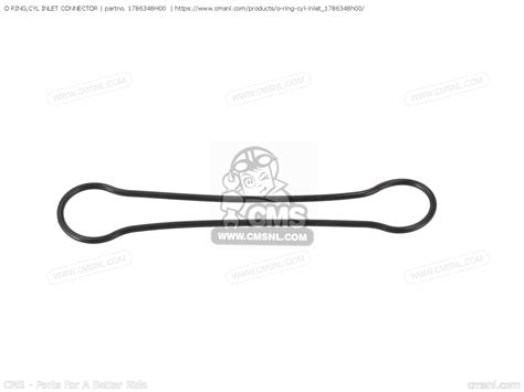 1786348h00 O Ringcyl Inlet Connector Suzuki Buy The 17863 48h00 At
