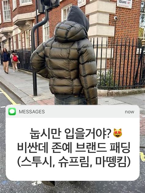비싼데 존예 브랜드 패딩 추천 코디 KREAM