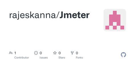 GitHub Rajeskanna Jmeter