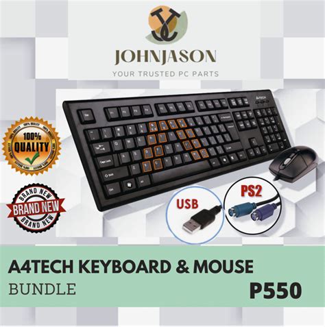 A4tech Keyboard And Mouse Bundle Lazada Ph