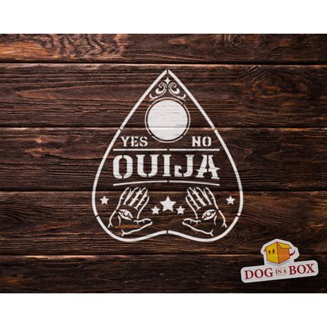 Ouija Planchette Stencil N1 Diy Ouija Board Make Your Own Ouija