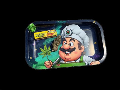 Orbital Mario Rolling Tray Weedposters Io