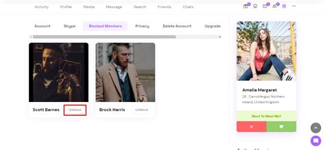How To Unblock A Blocked User WordPress Dating Plugin