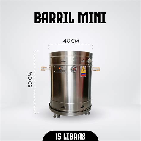 Barril Mini Barriles Ahumadores El Paisa